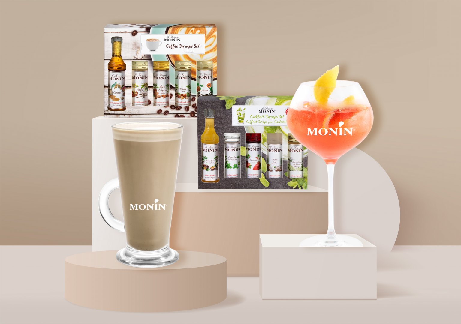 Monin darilni kavni in koktajl seti | Bar Media