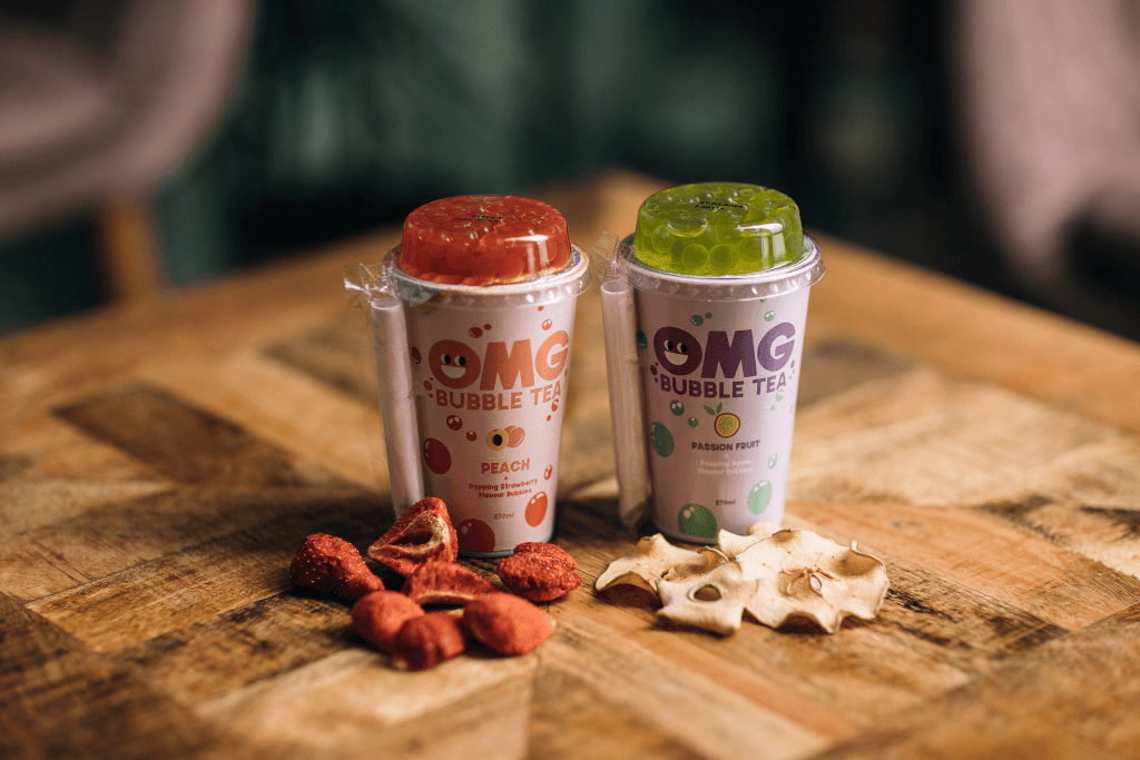 OMG bubble tea to go - različni okusi | Bar Media